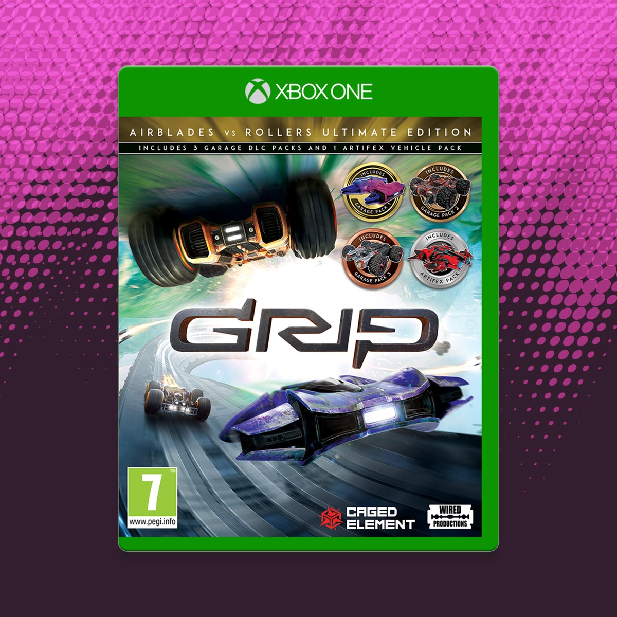 GRIP: Combat Racing - AirBlades Vs Rollers Ultimate Edition [Xbox One ...